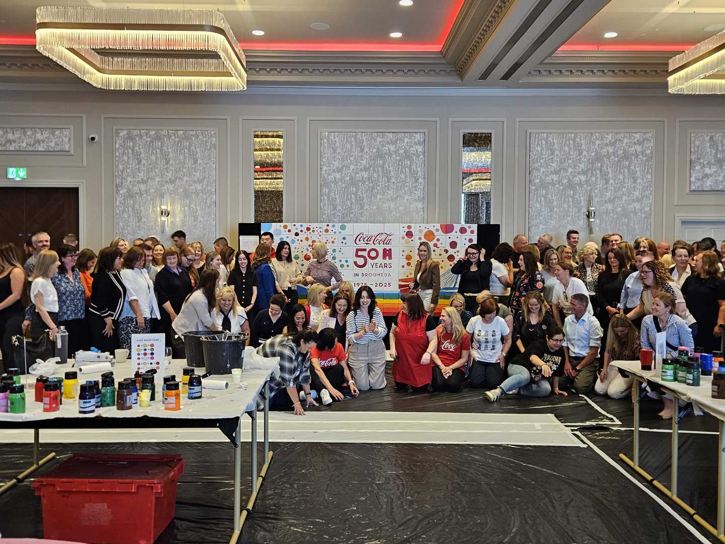 Coca-Cola Big Picture Team Building Activity | 50th Anniversary Case Study | Dynamic Events Ireland