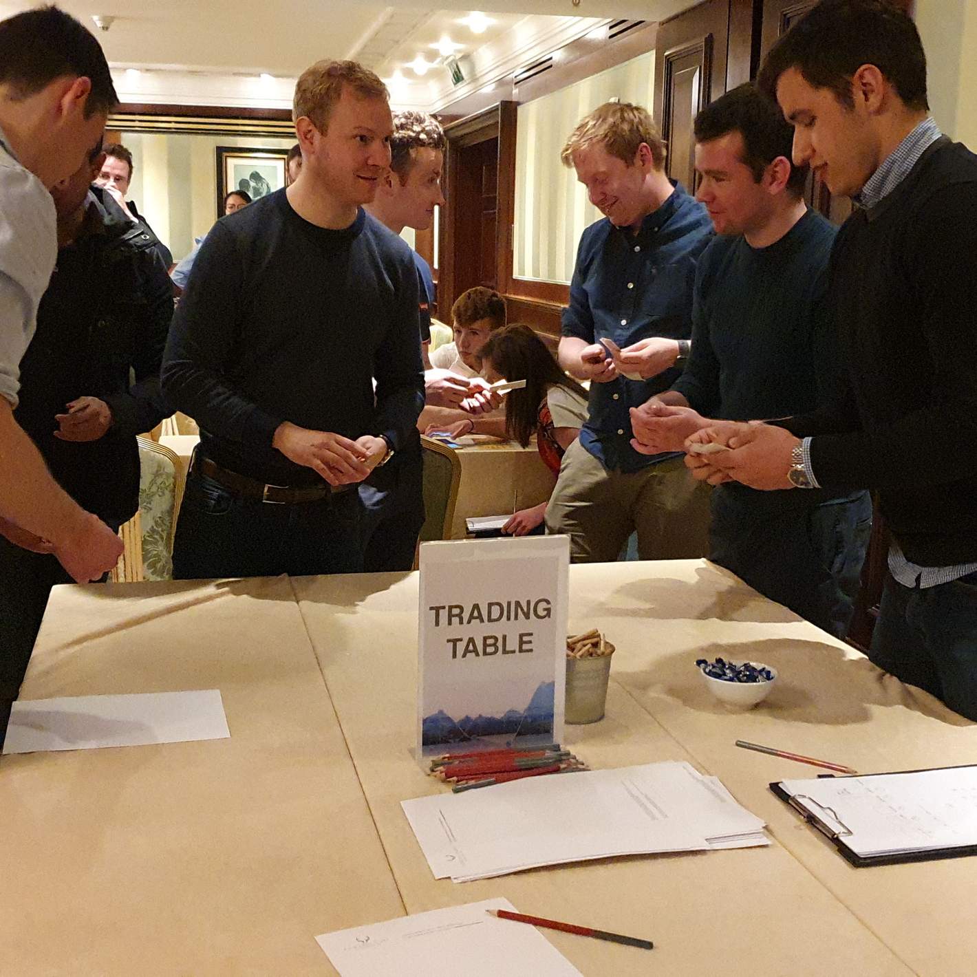 The Trading Table Team Building Activity Ireland | Negotiation and ...